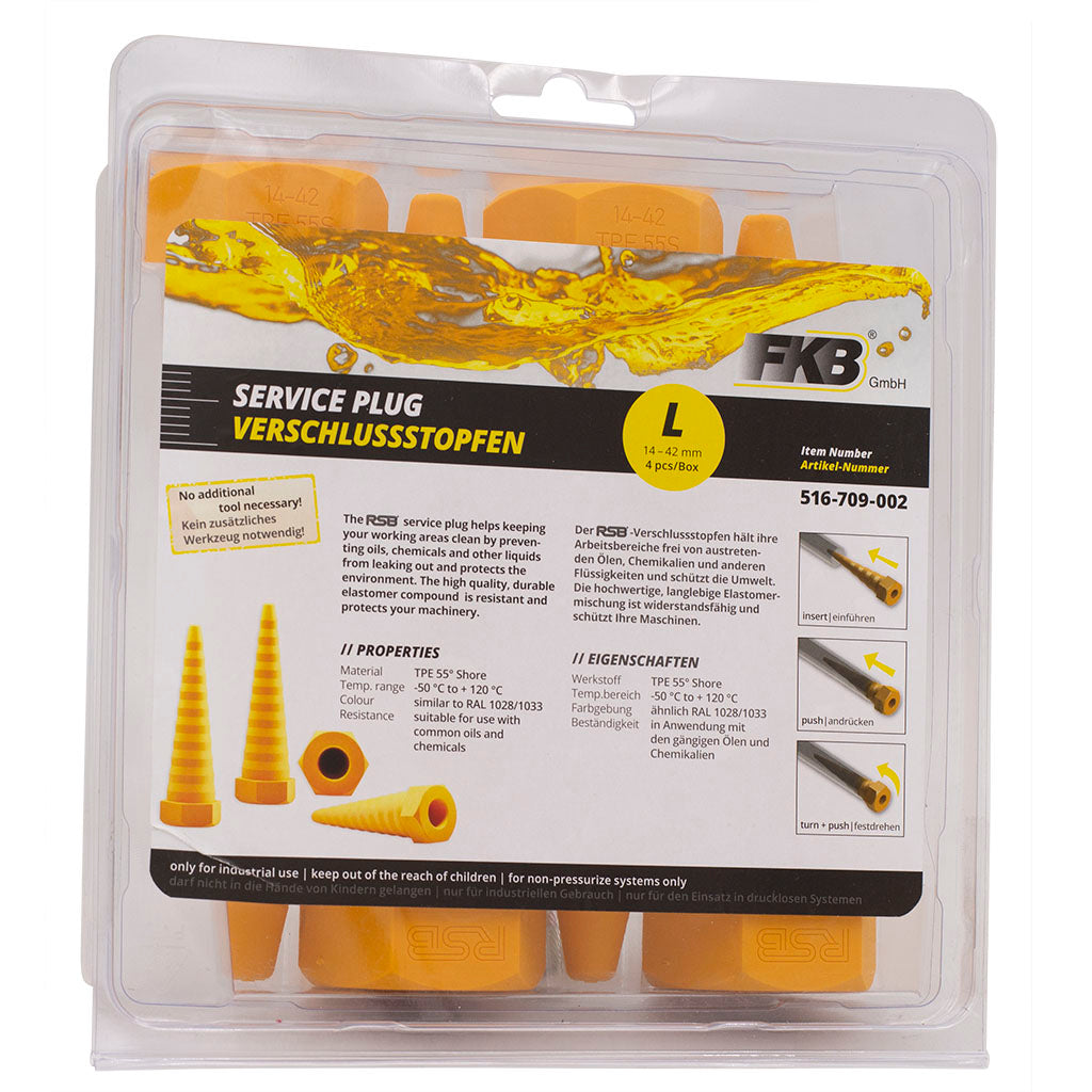 Hydraulic Service Plugs Size Large Set – Alabama Industrial Products