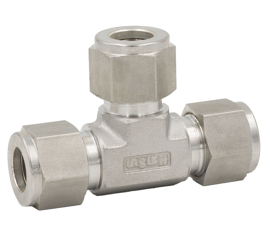 3/8" Tube Union Tee 316 Stainless Steel – Alabama Industrial Products